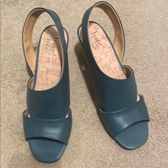boc | Shoes | Boc Comfort Womens Teal Slingback Shoes M | Poshmark